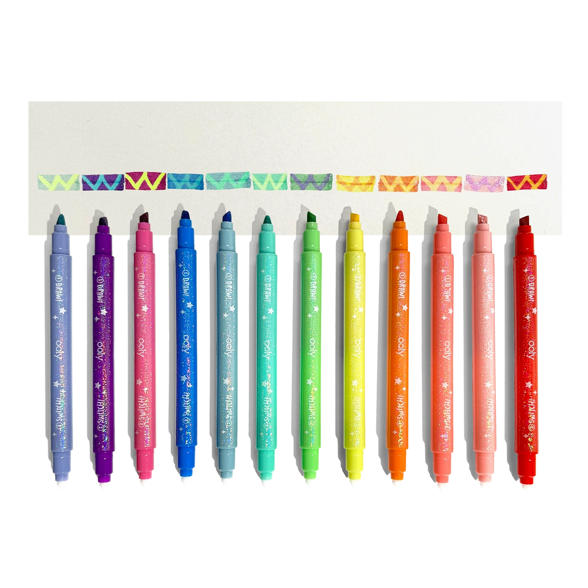 SWITCH-EROO SPARKLE MARKERS – Three Littles
