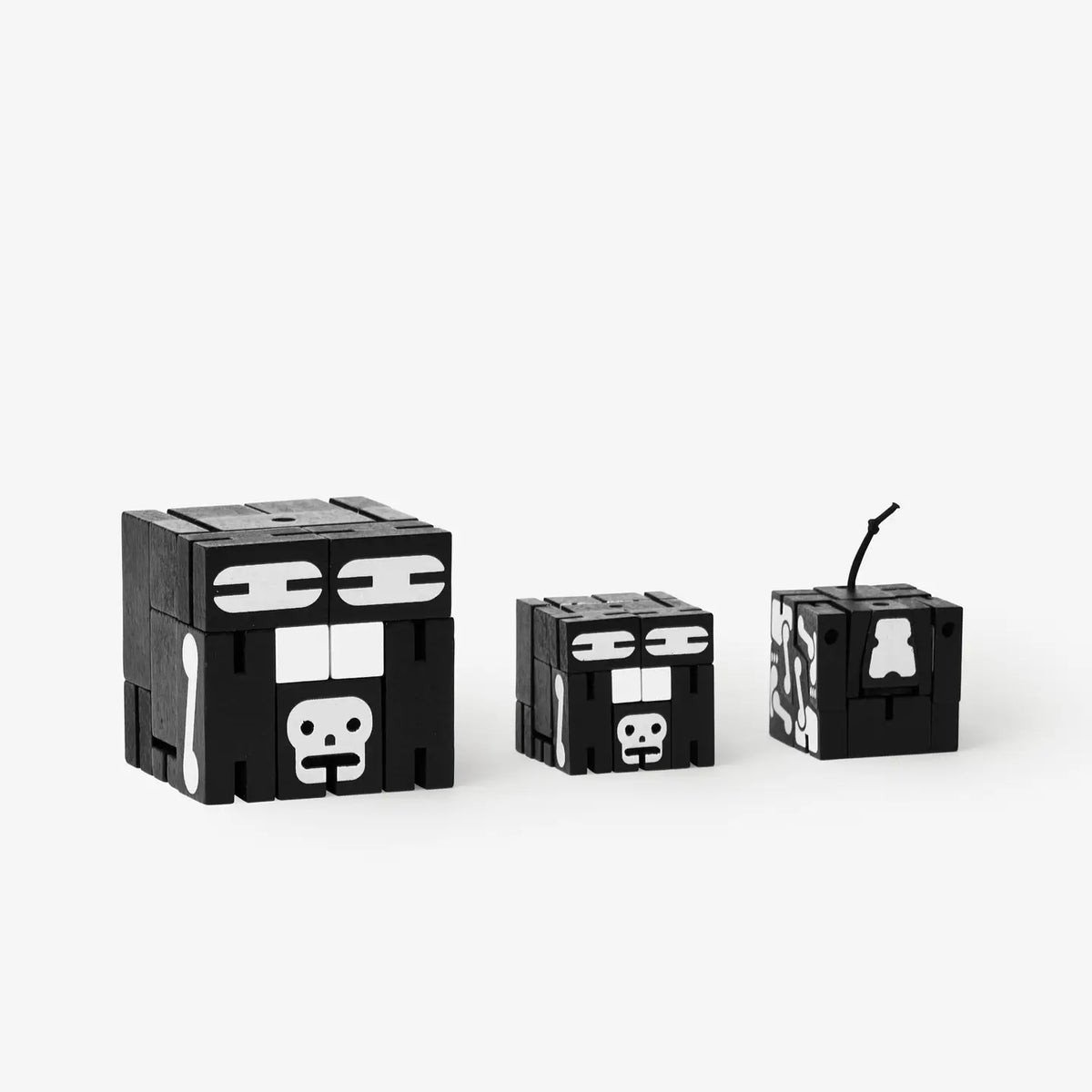CUBEBOT SMALL SKELETON – Three Littles