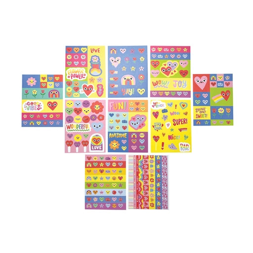HEART STICKER BOOK – Three Littles
