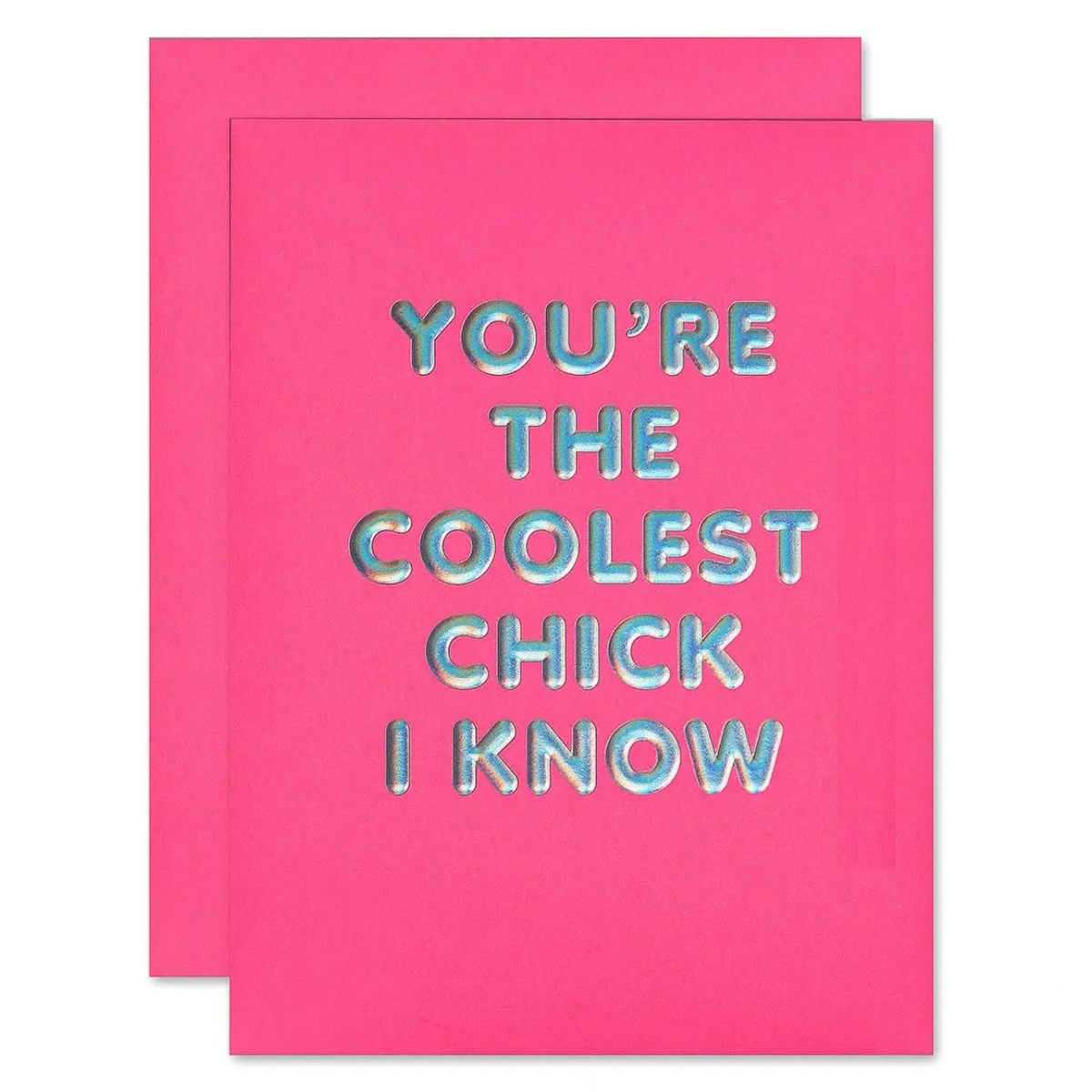 CARD-coolest chick – Three Littles